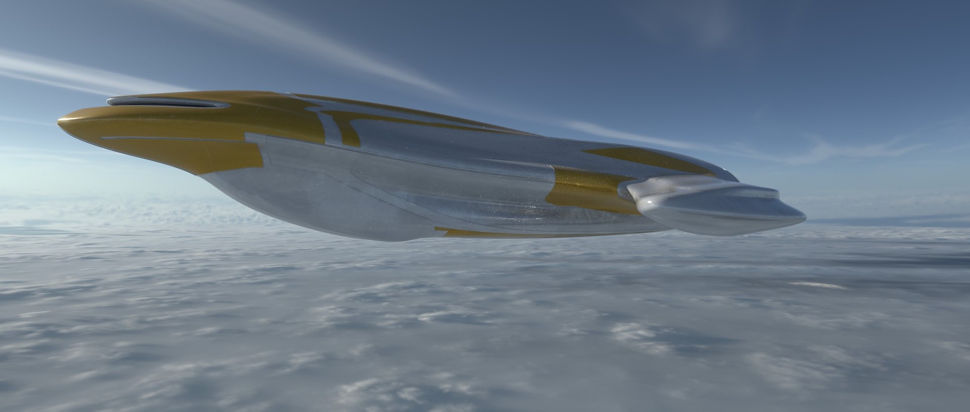 Courier Spaceship 3D Model - TurboSquid 2237625 Courier Spaceship 3D Model - TurboSquid 2237625
