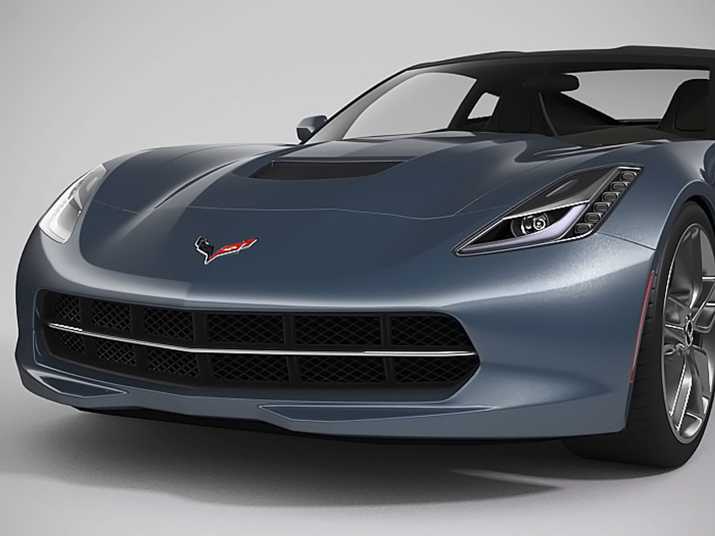 Chevrolet Corvette 2014 3d Model