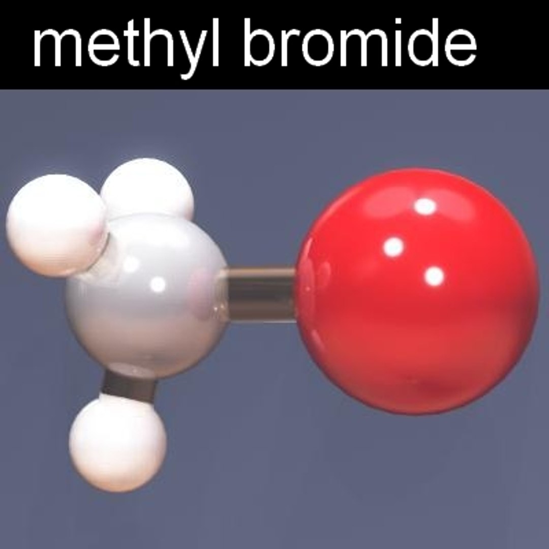 Molecule Methyl Bromide Max