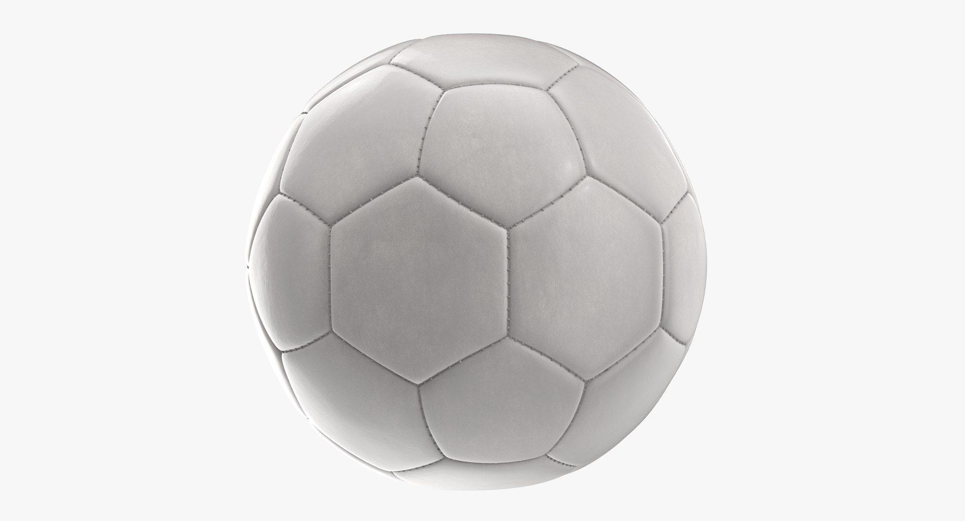 3D New White Soccer Ball Model - TurboSquid 1449224