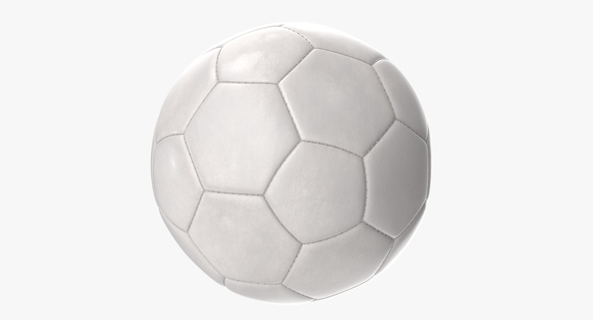 3D New White Soccer Ball Model - TurboSquid 1449224