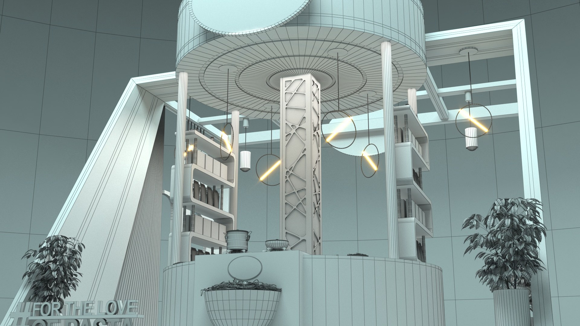 3D Exhibition Stand Stall - TurboSquid 2256988