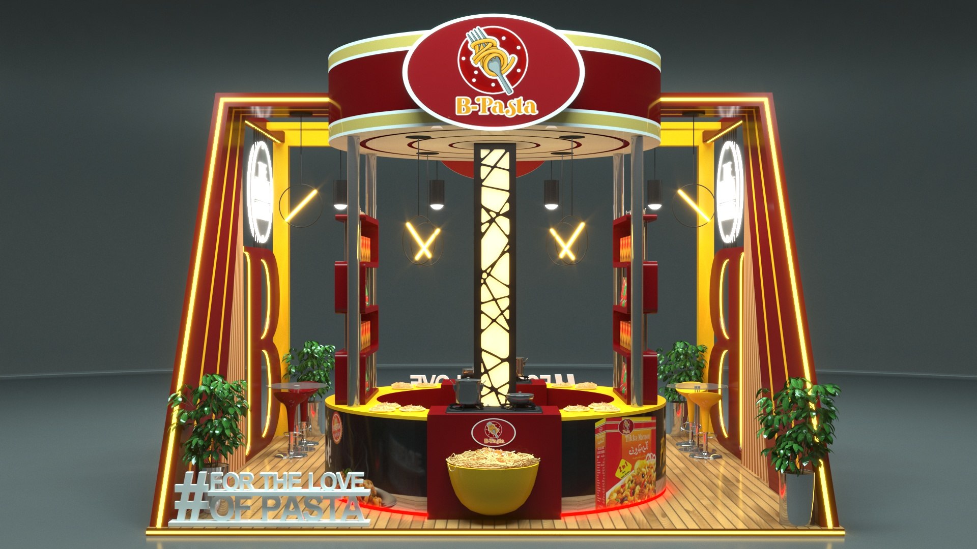 3D Exhibition Stand Stall - TurboSquid 2256988