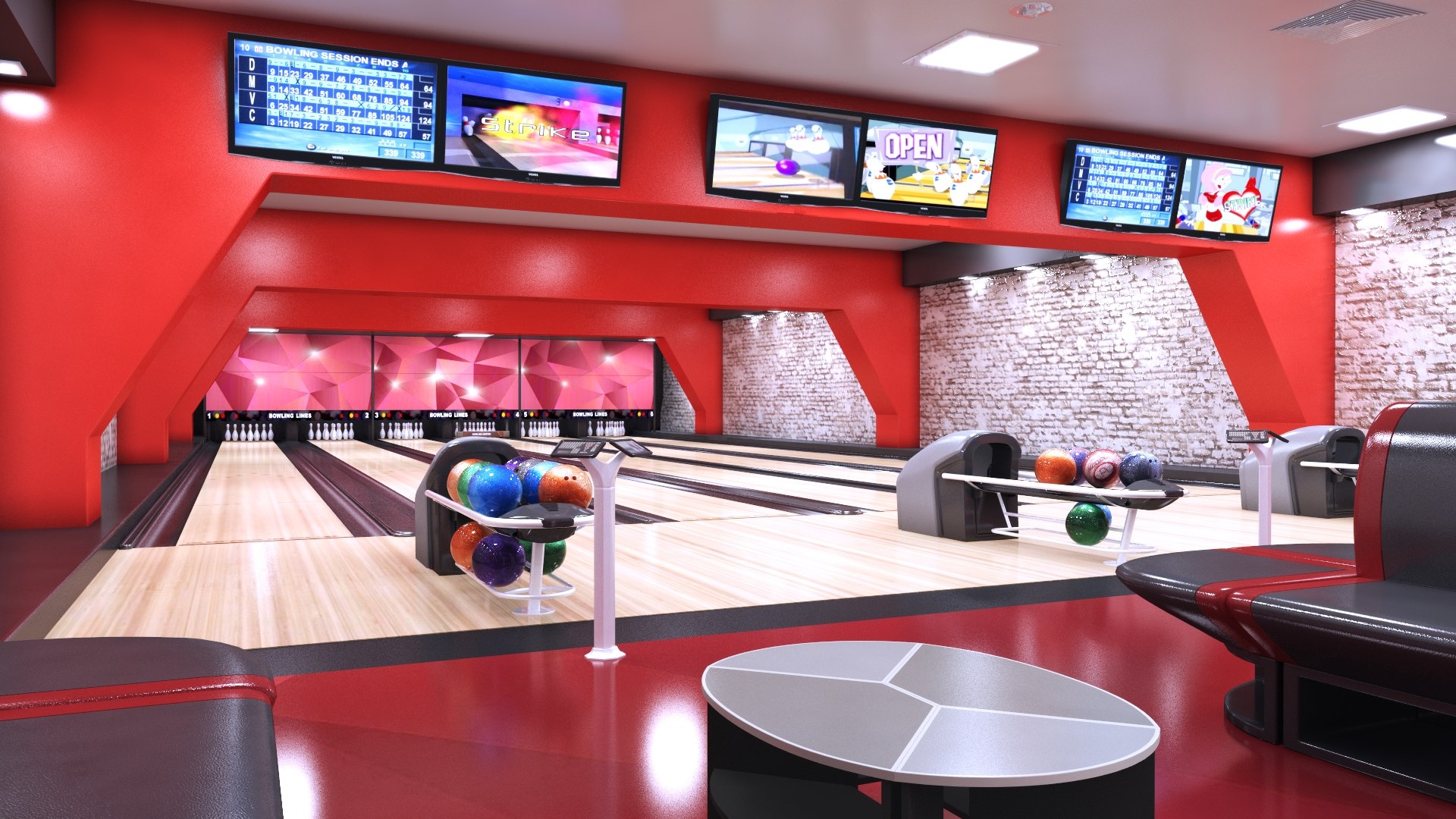 3D Bowling Sport - TurboSquid 1332727