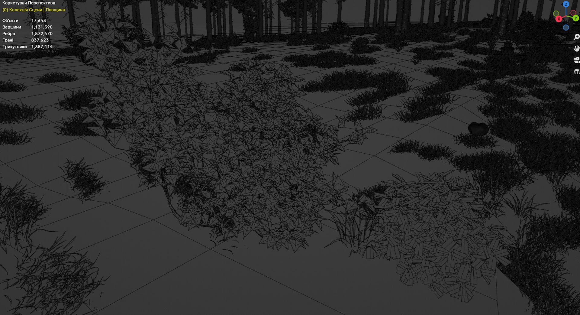3D Model Lake In The Forest - TurboSquid 2191562