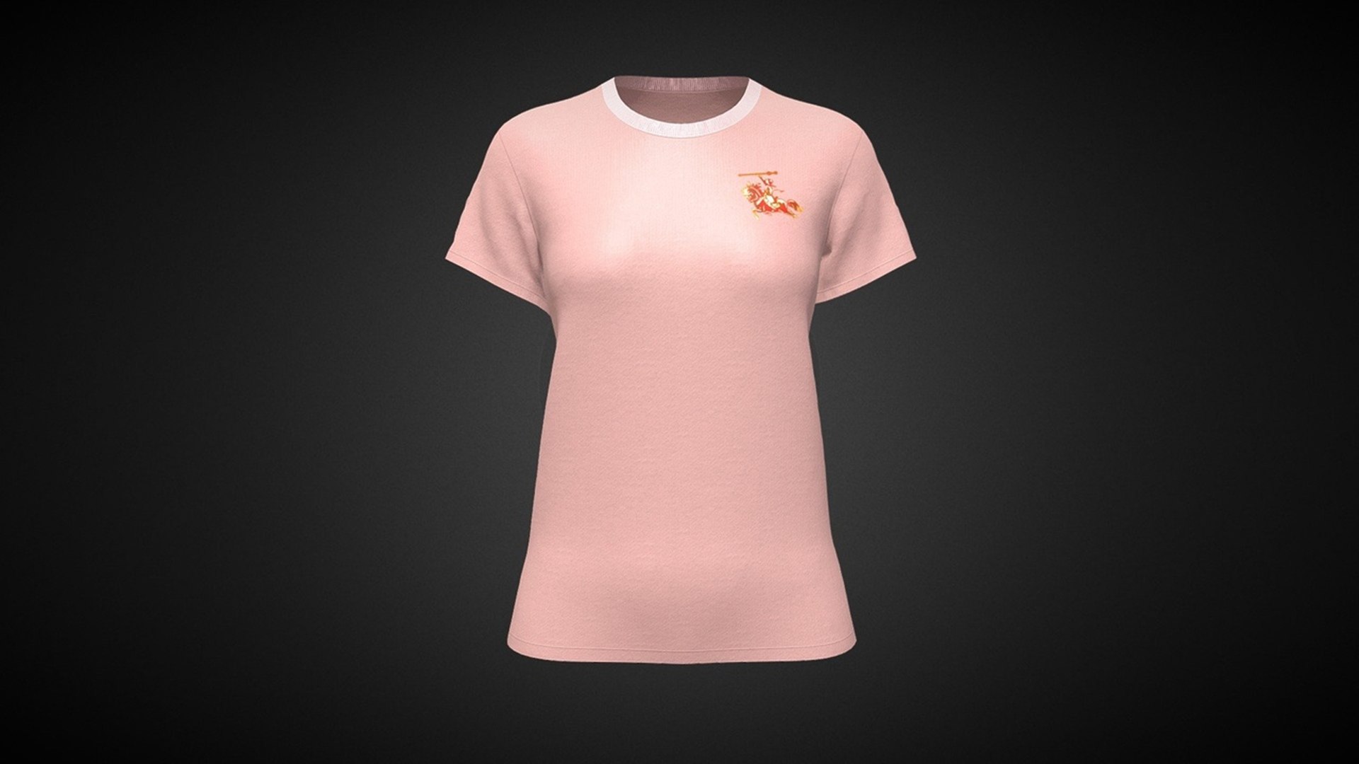 3D Girls Pink Tops In Low Poly - TurboSquid 2366513
