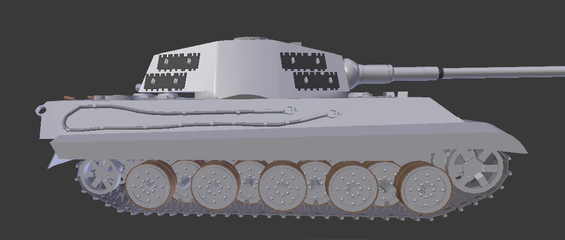 King Tiger 3D Model - TurboSquid 1169276