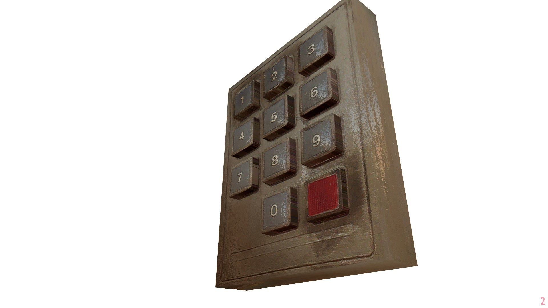3D Device Keypad Locking Model - TurboSquid 1463335