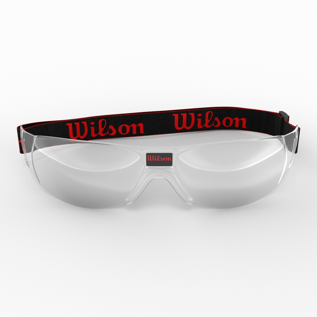 Racquetball Goggles Wilson 3d Model