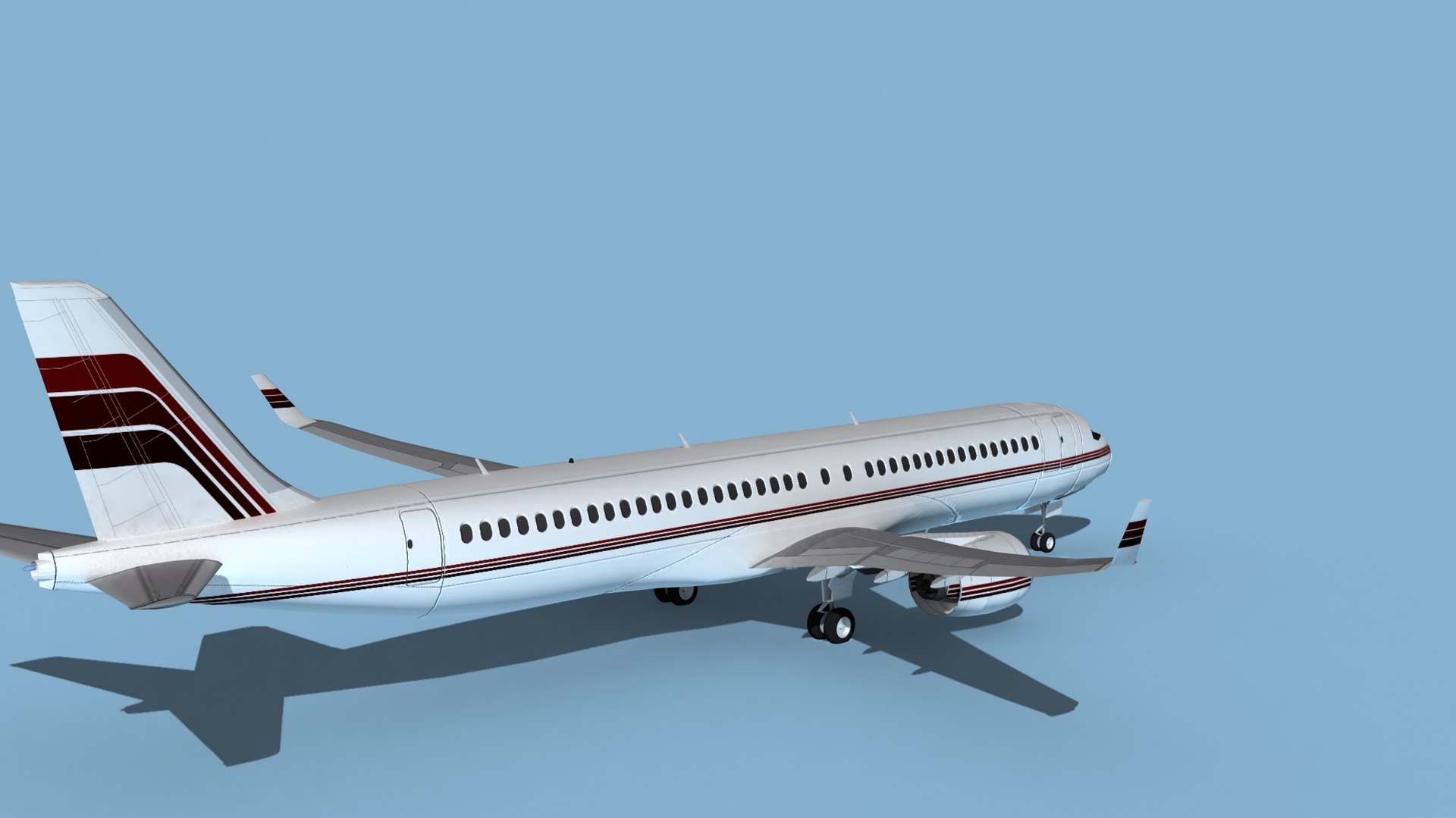 3D model Airbus A220-300 Corporate 1 - TurboSquid 1746828