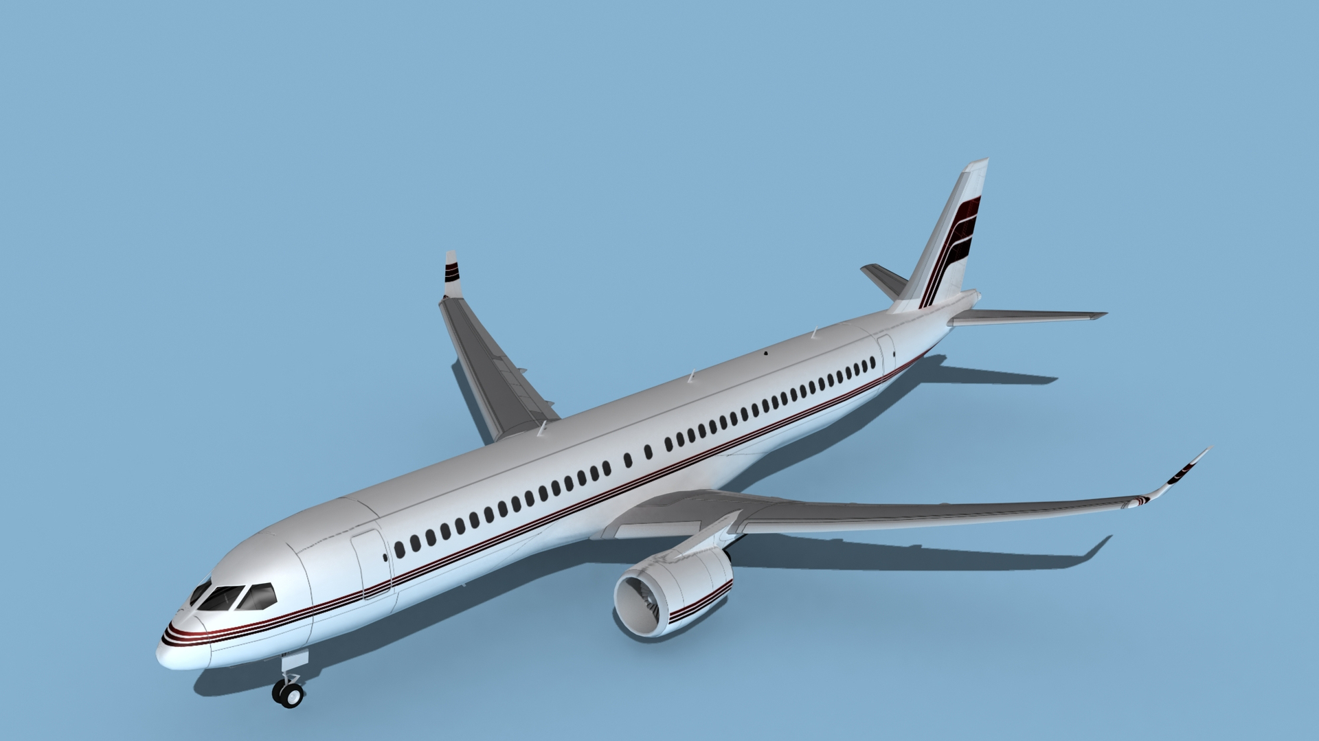 3D model Airbus A220-300 Corporate 1 - TurboSquid 1746828