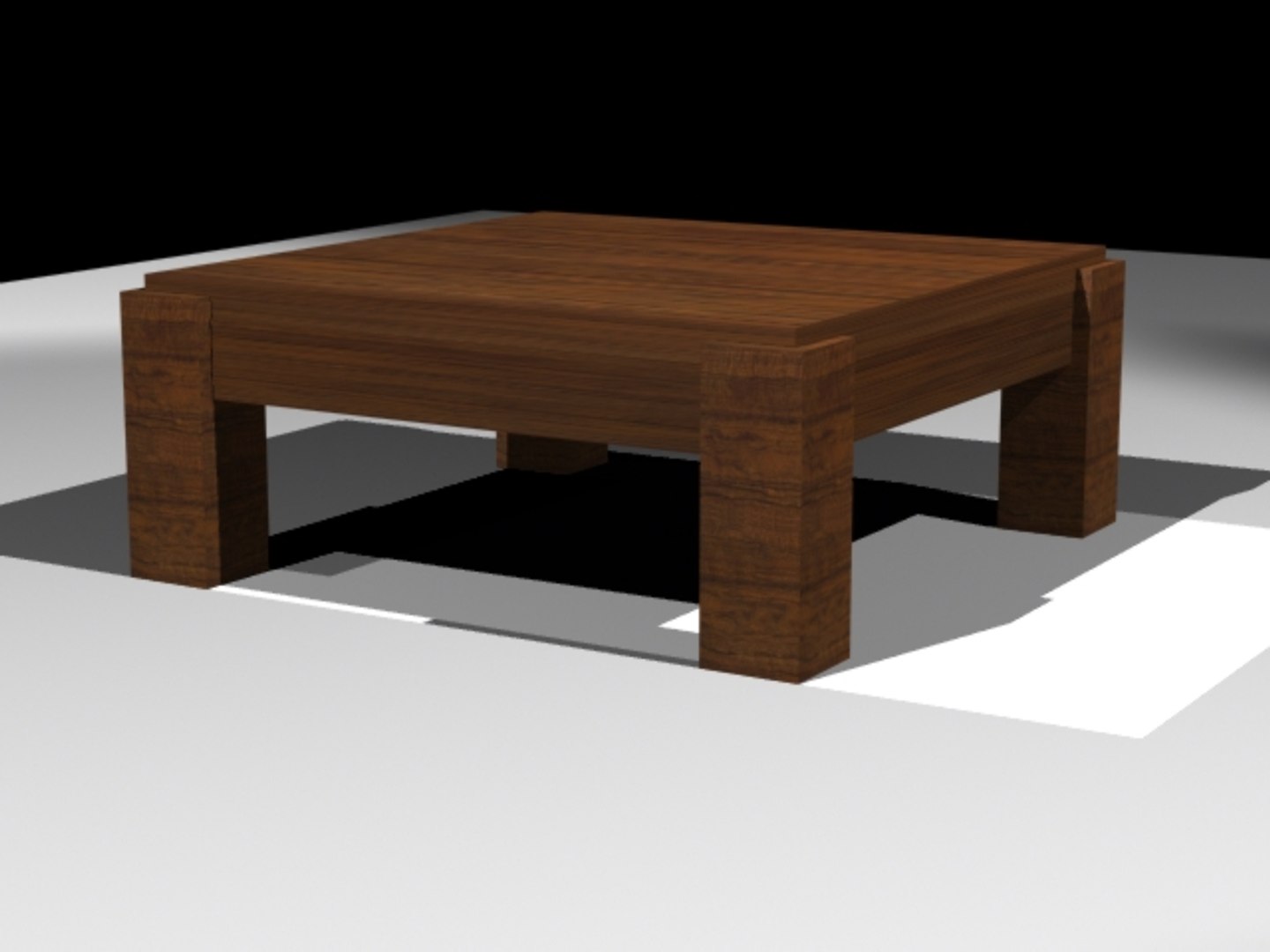 3d model tea table