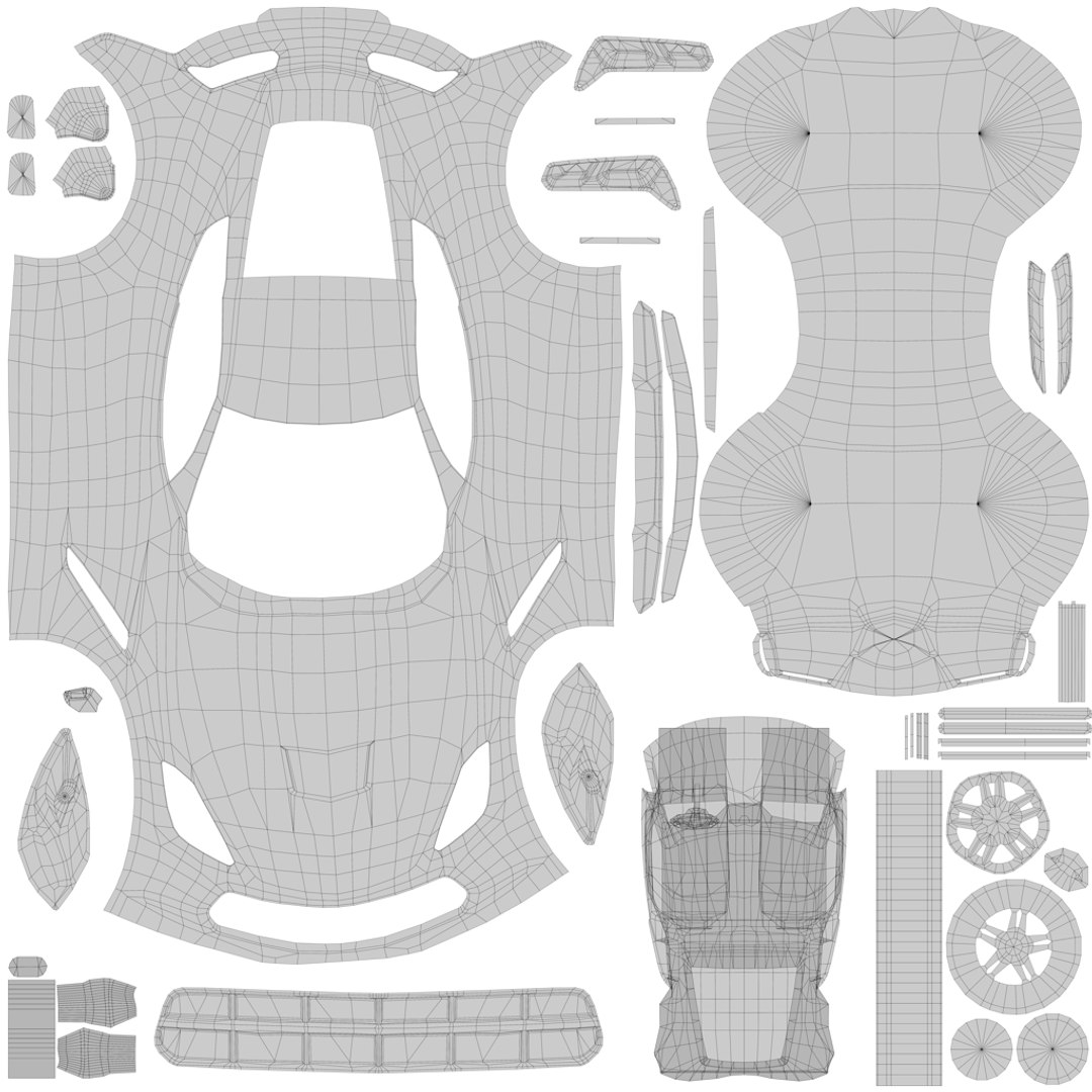 Chevrolet Corvette C7 Car Model - TurboSquid 1509758