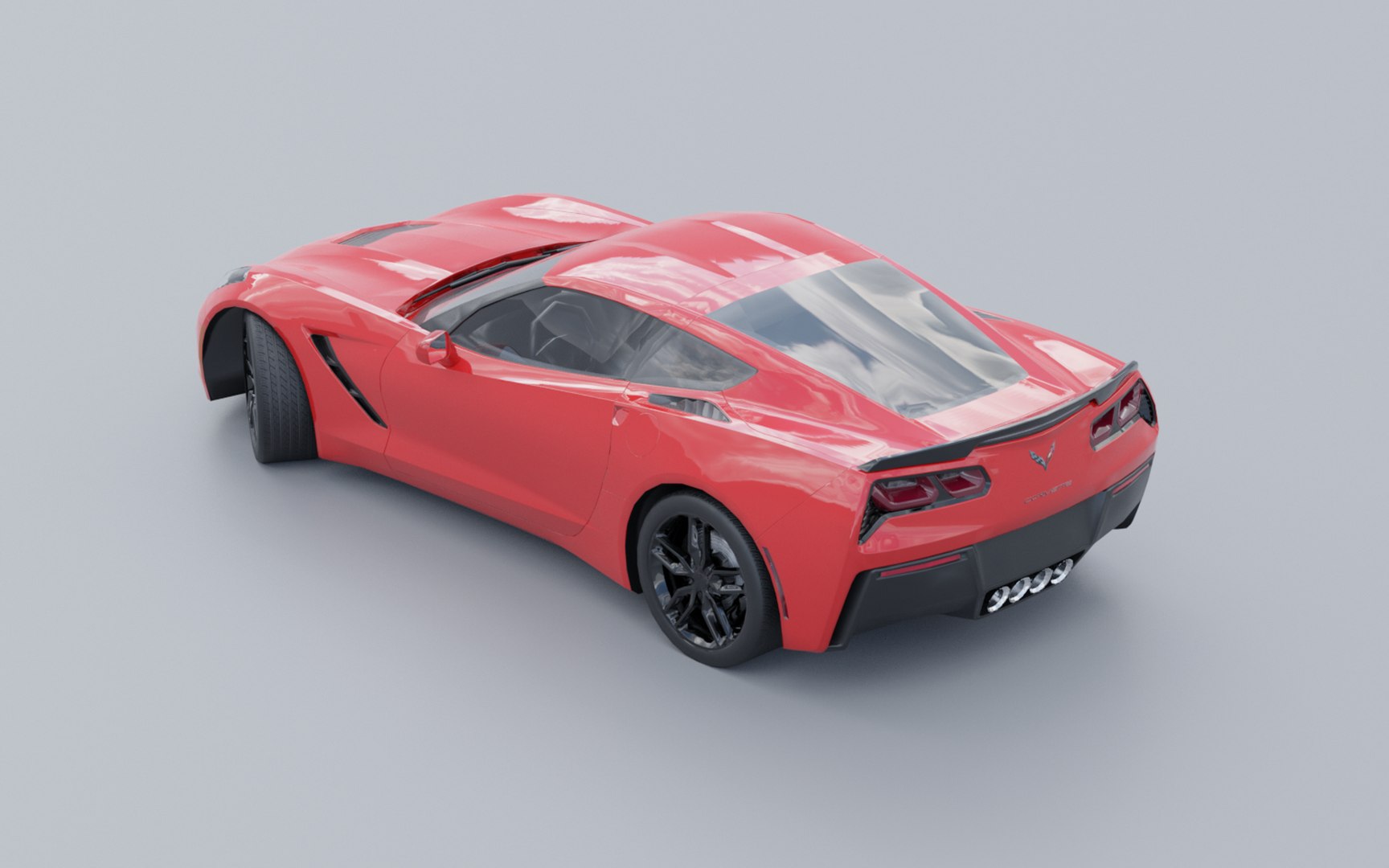 Chevrolet Corvette C7 Car Model - TurboSquid 1509758