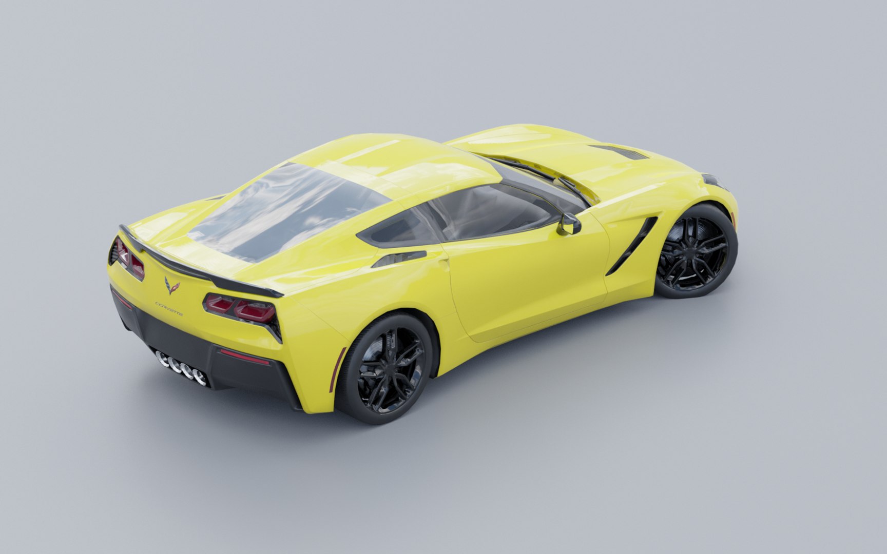 Chevrolet Corvette C7 Car Model - TurboSquid 1509758