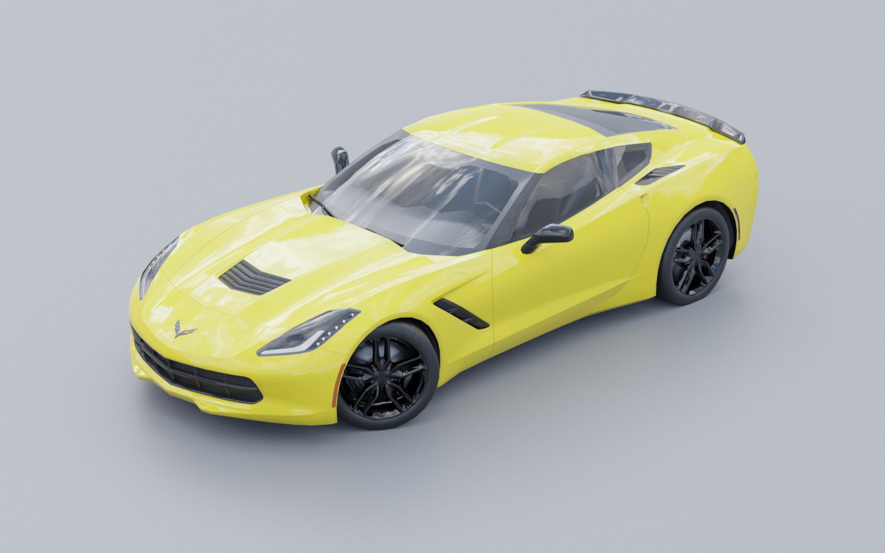 Chevrolet Corvette C7 Car Model - TurboSquid 1509758