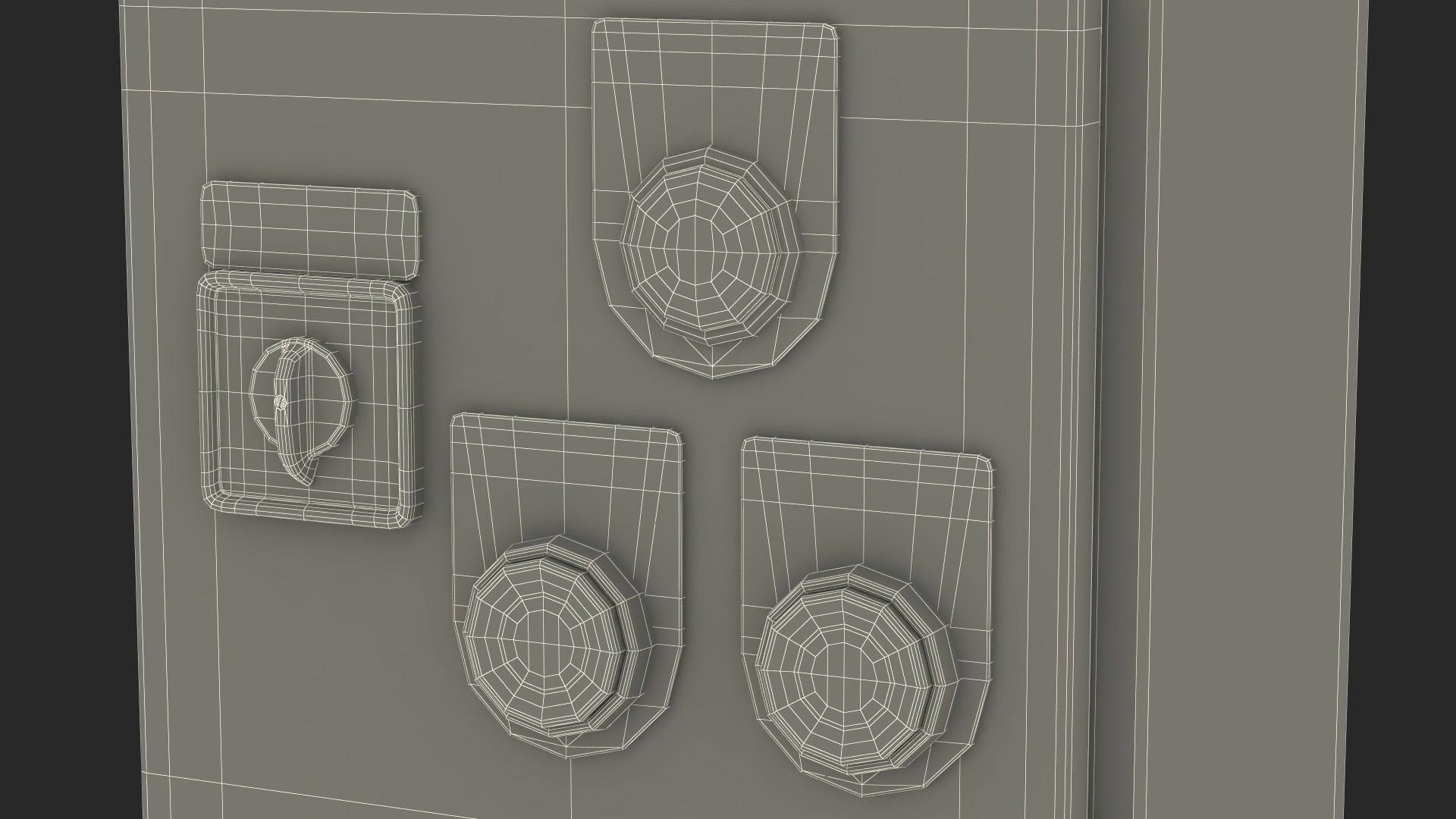 Industrial Control Panel 3D Model - TurboSquid 2252574