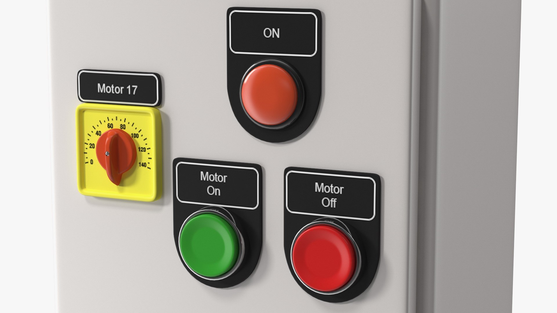 Industrial Control Panel 3D Model - TurboSquid 2252574