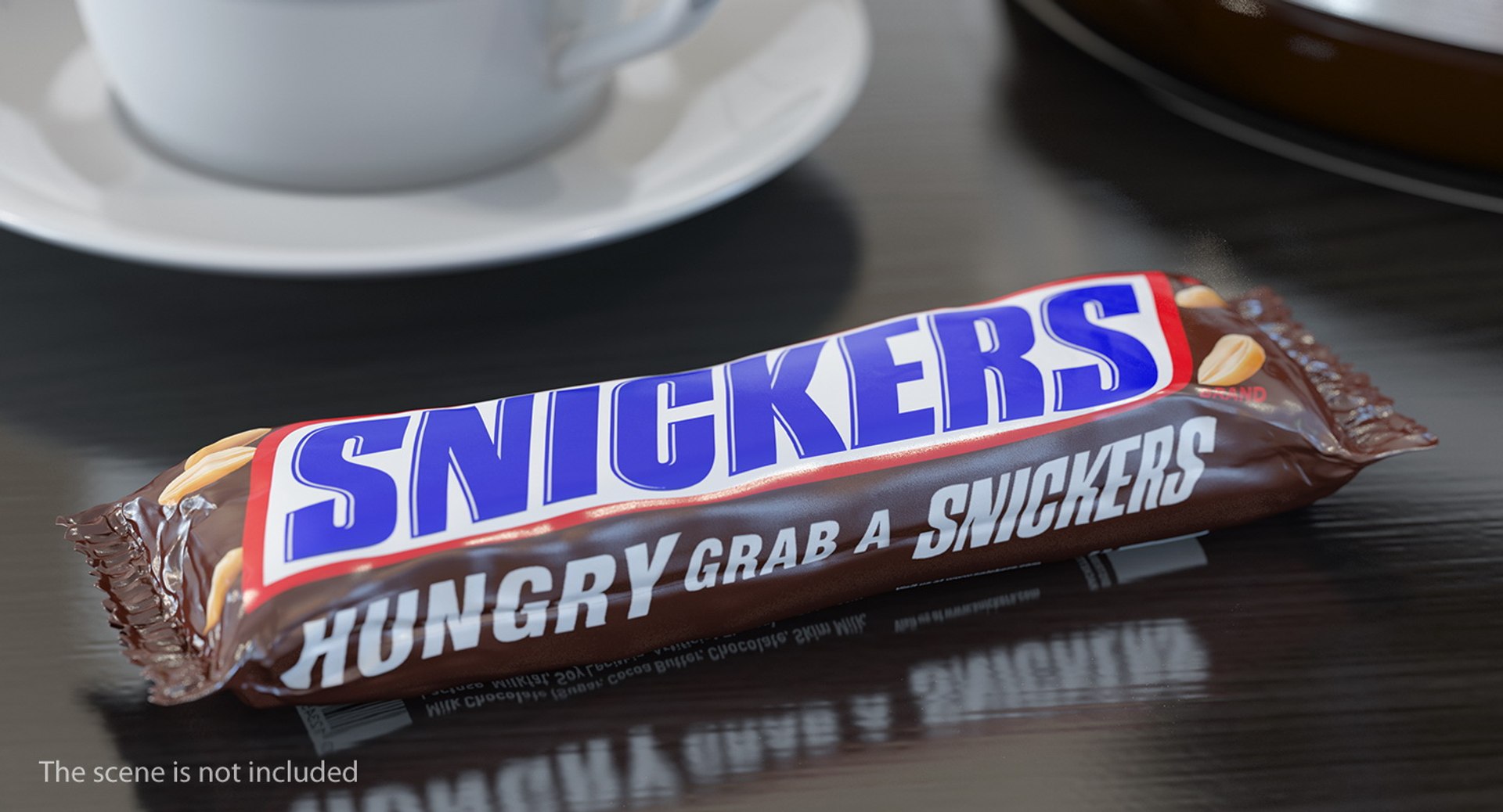 Snickers Chocolate Bar Package 3D Model - TurboSquid 1425559