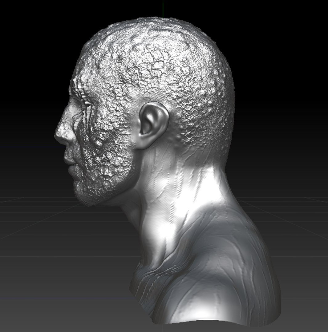 3D Radioactive Head Model - TurboSquid 1181048