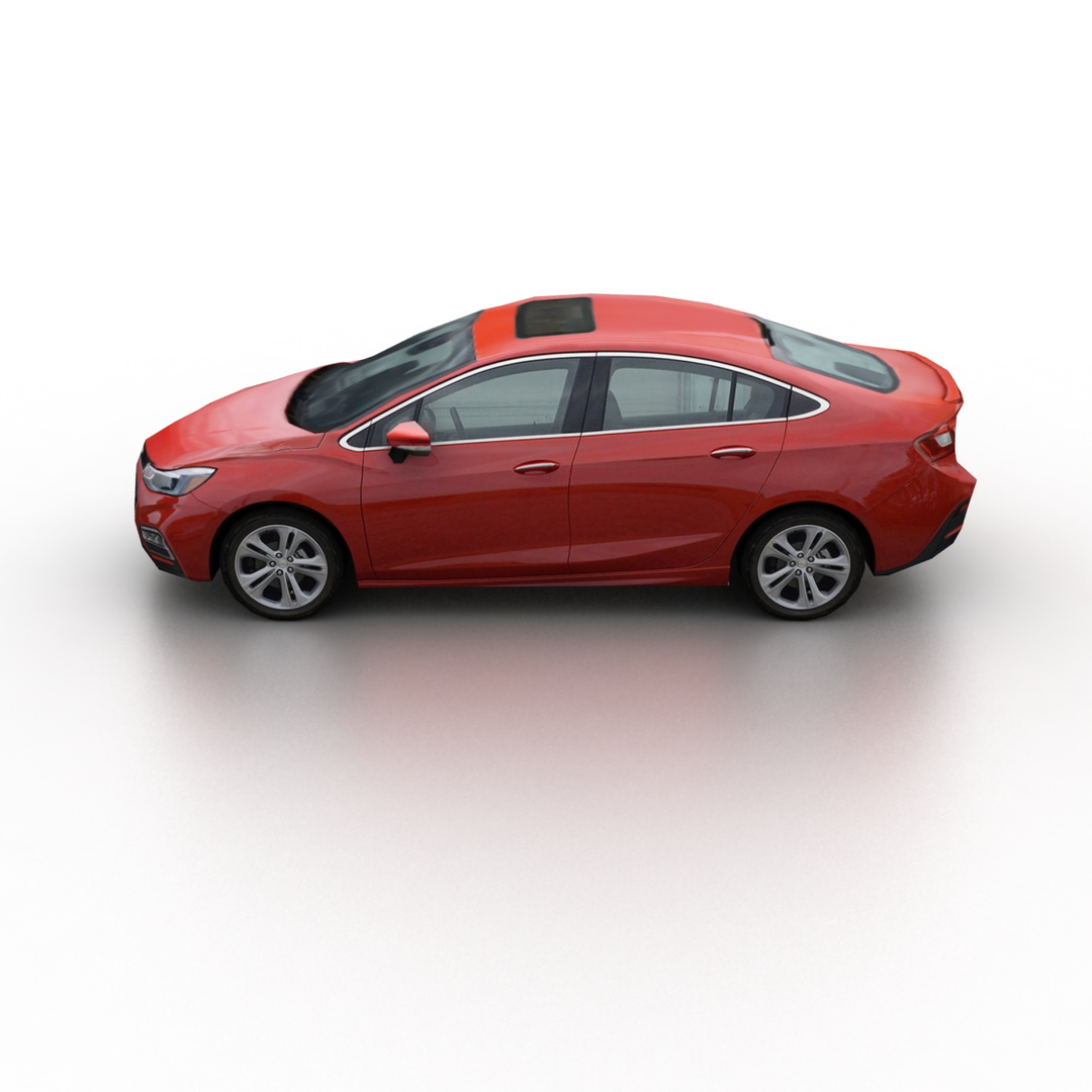 3d Model Of 2016 Chevrolet Cruze Sedan