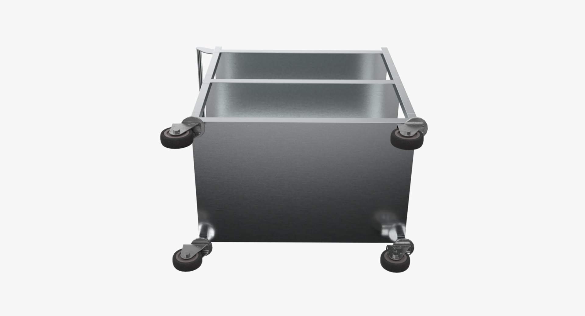 3D Steel Cart - TurboSquid 1334777