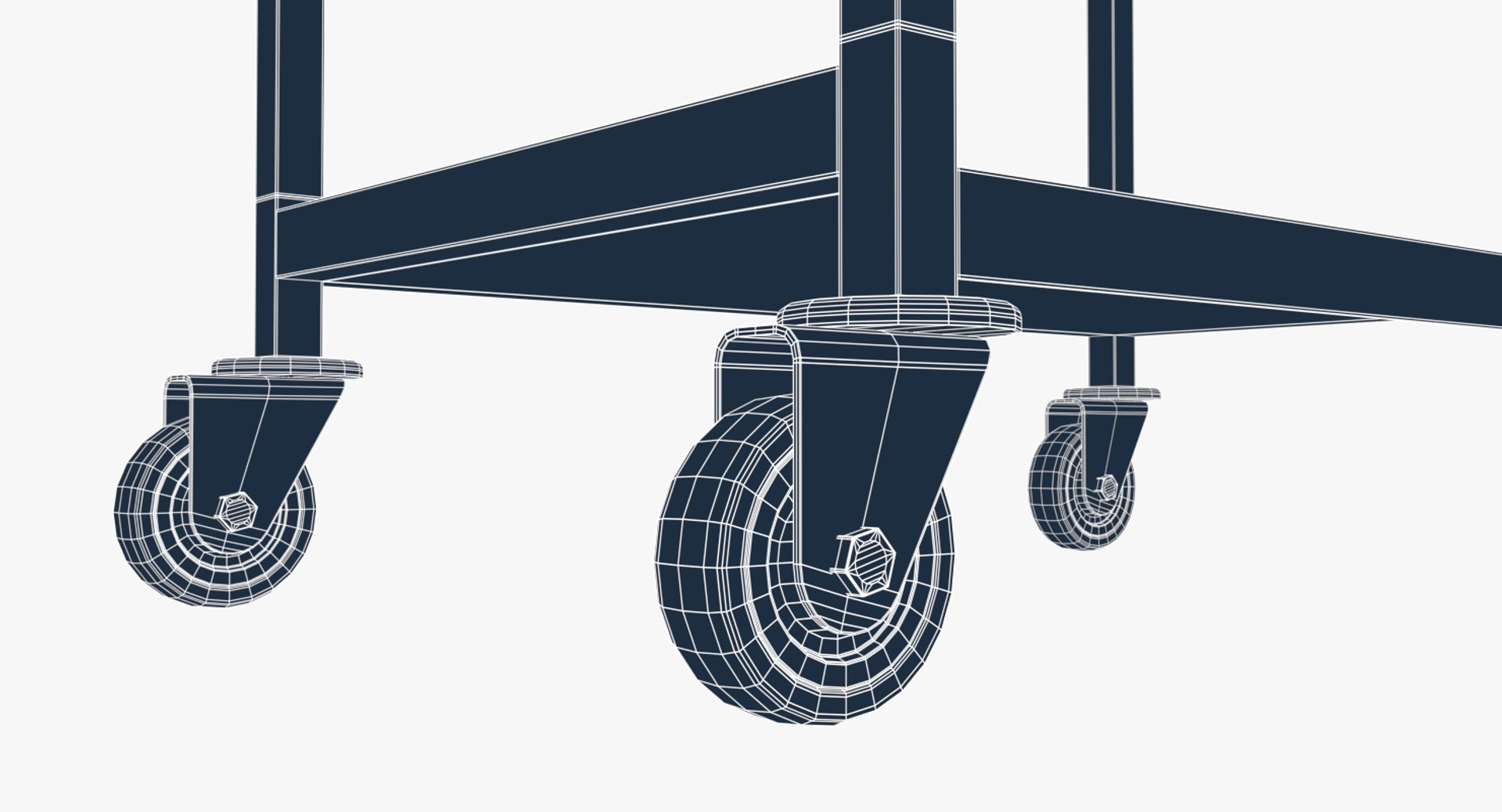 3D Steel Cart - TurboSquid 1334777