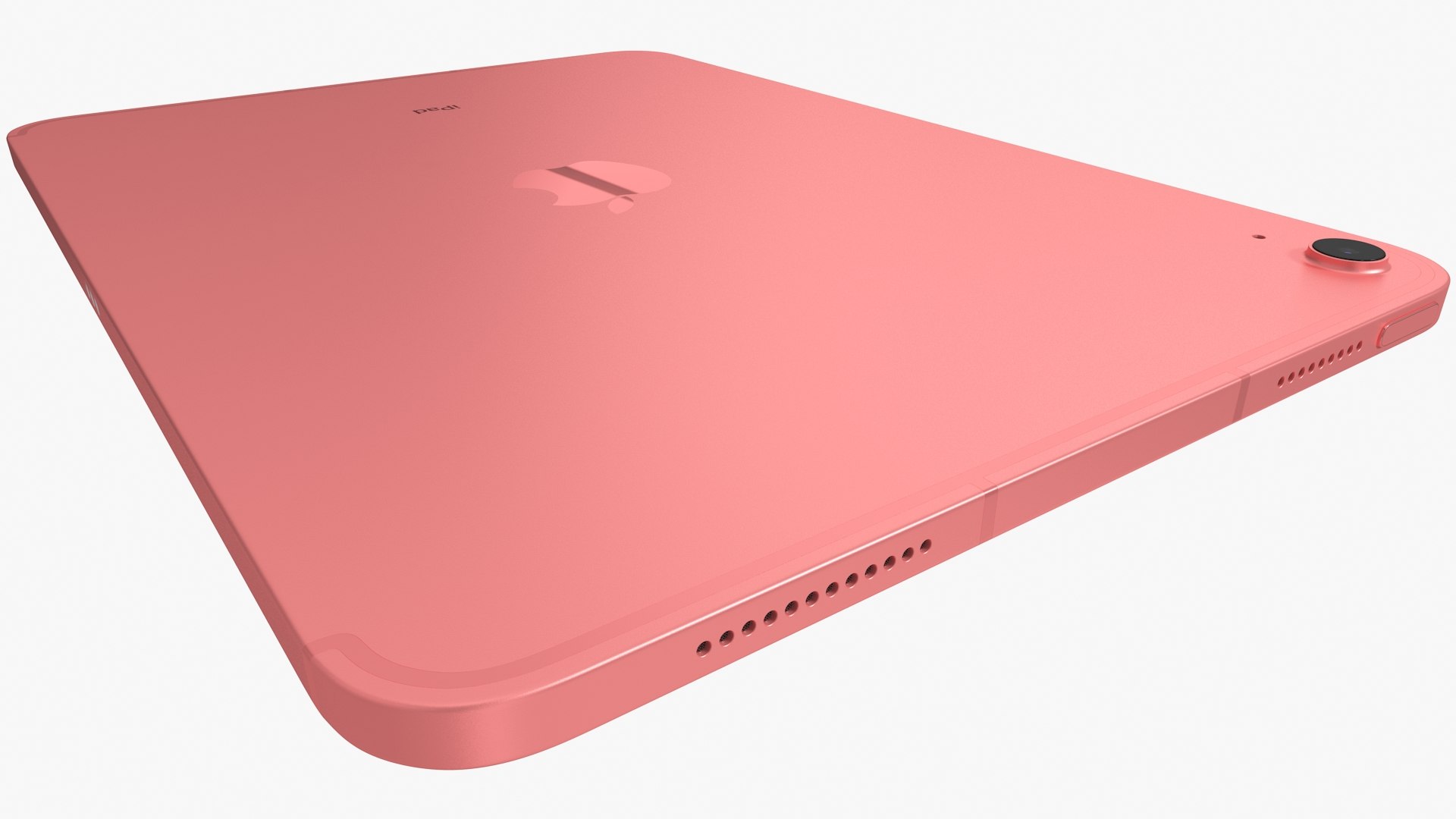 Apple IPad 2022 10th Gen WiFi-Cellular With Pencil Pink 3D Model ...