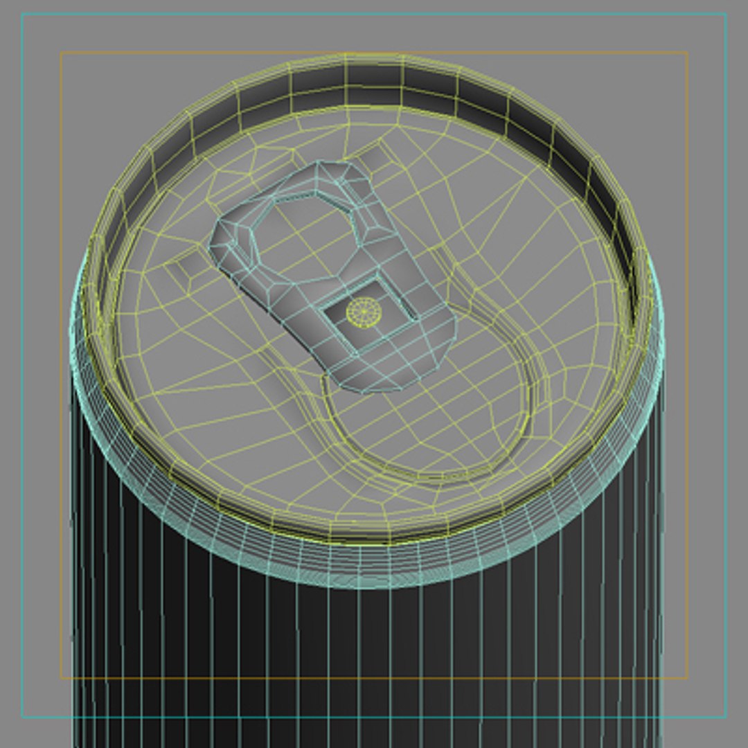 3d Canned Tin Model