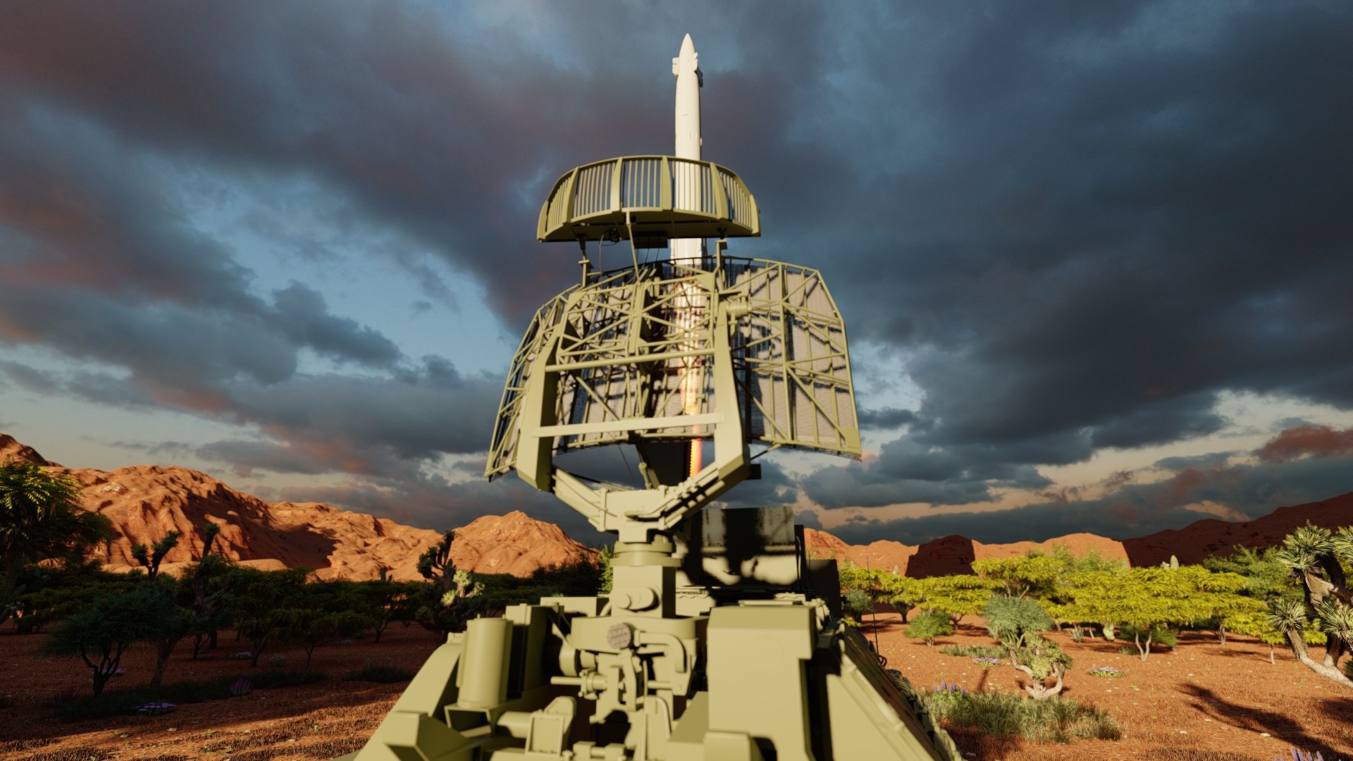 3D TOR M1 Missile System - TurboSquid 2265389