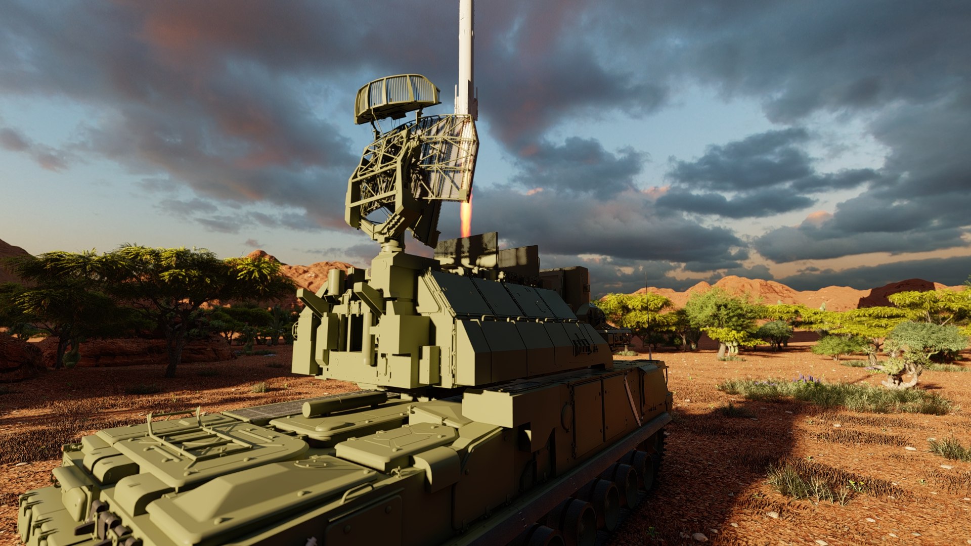 3D TOR M1 Missile System - TurboSquid 2265389