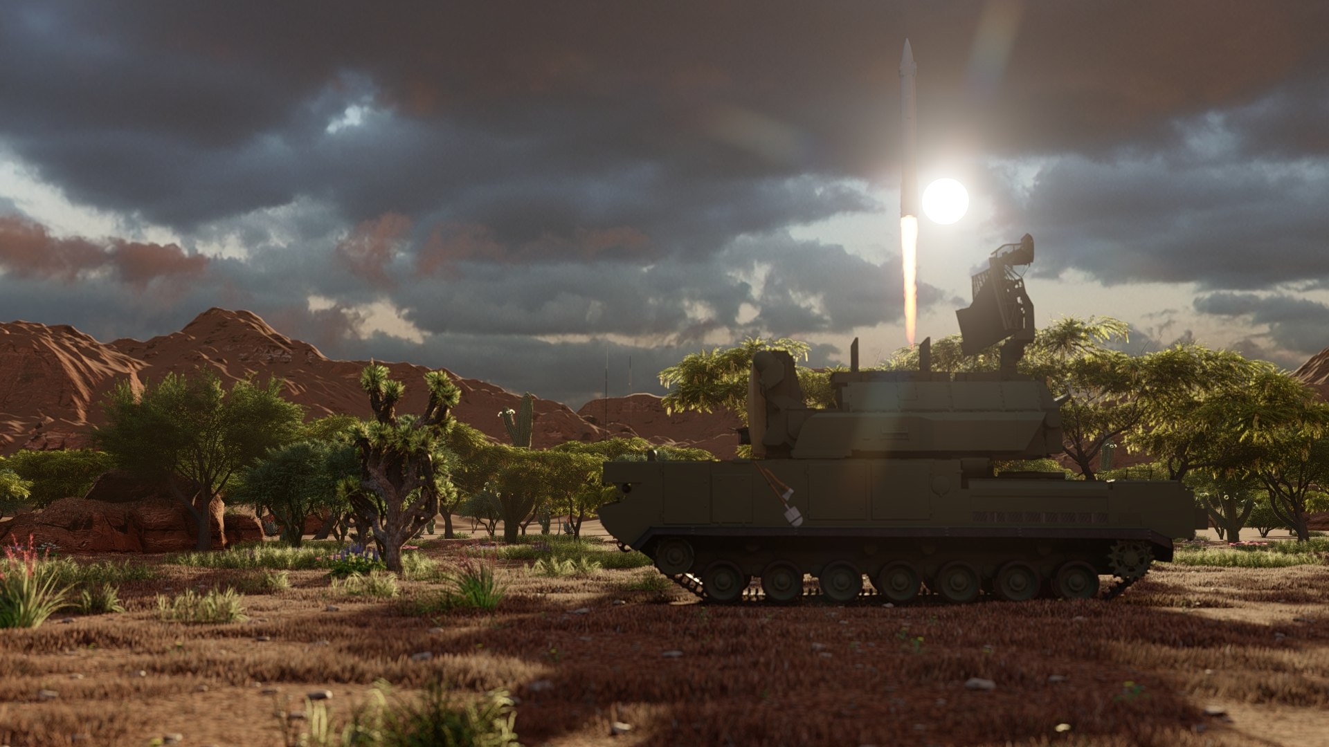 3D TOR M1 Missile System - TurboSquid 2265389