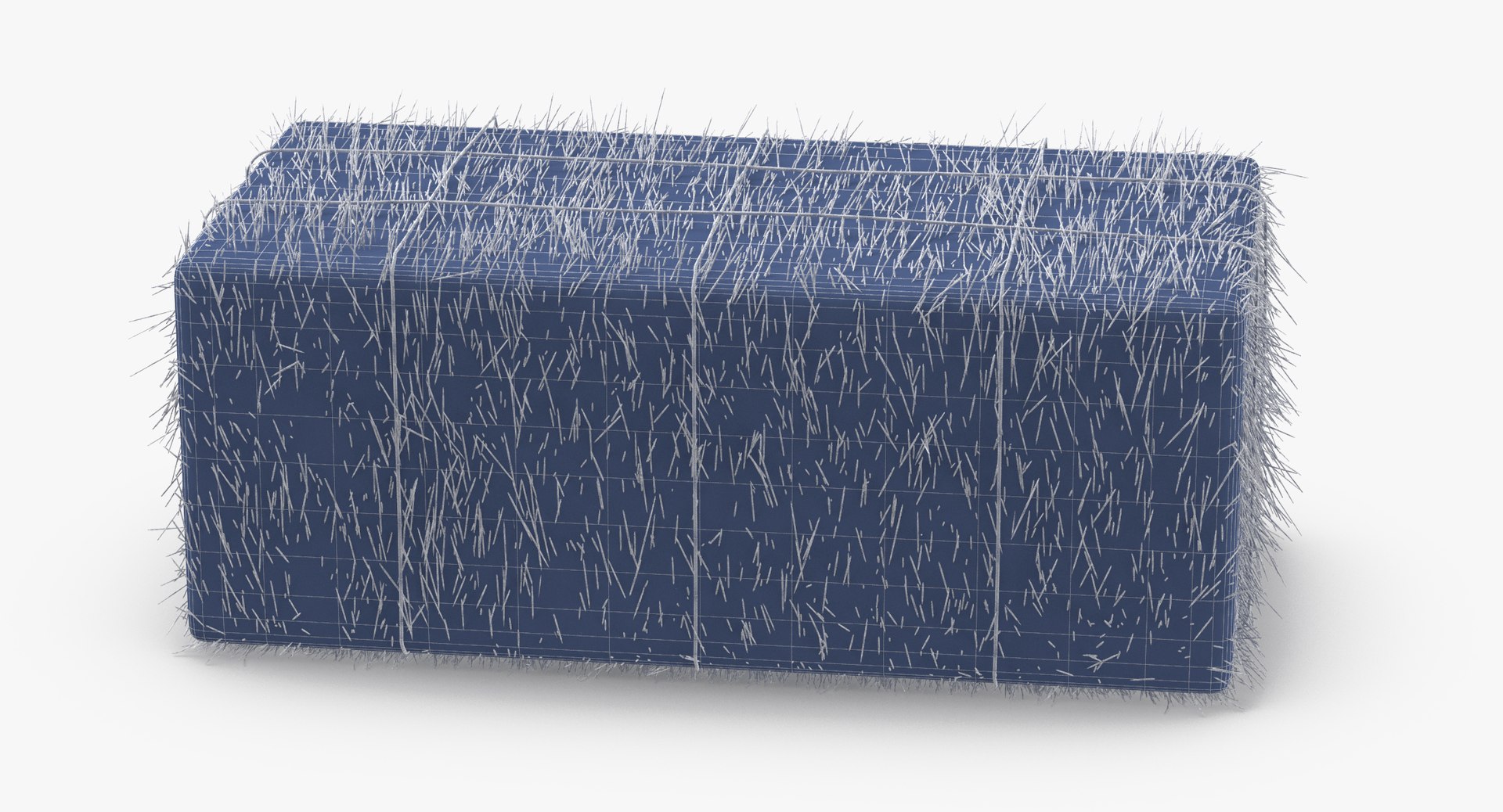 Hay Bale Square 3d Max