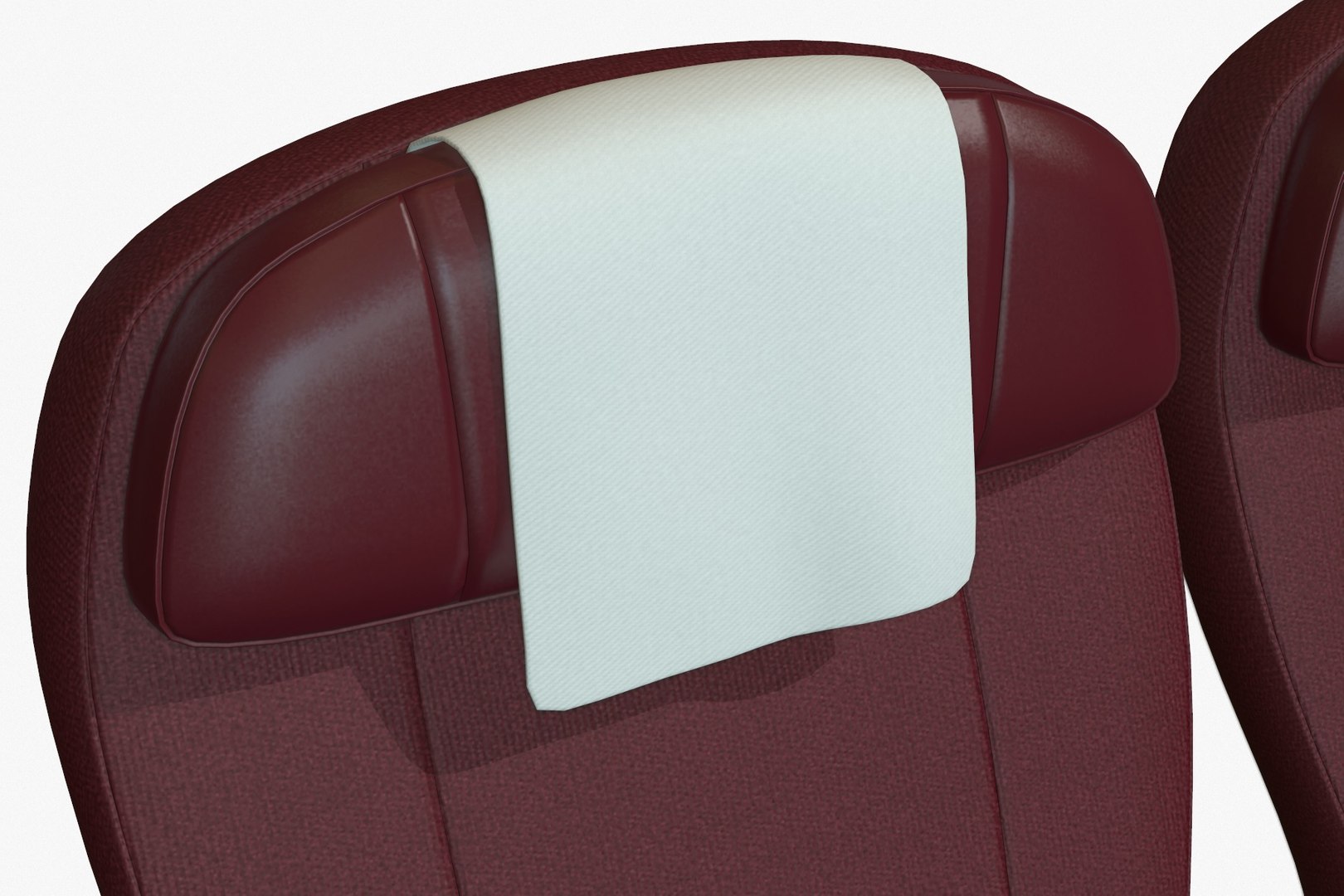 3D Model Airplane Chair Premium Class - TurboSquid 1416687