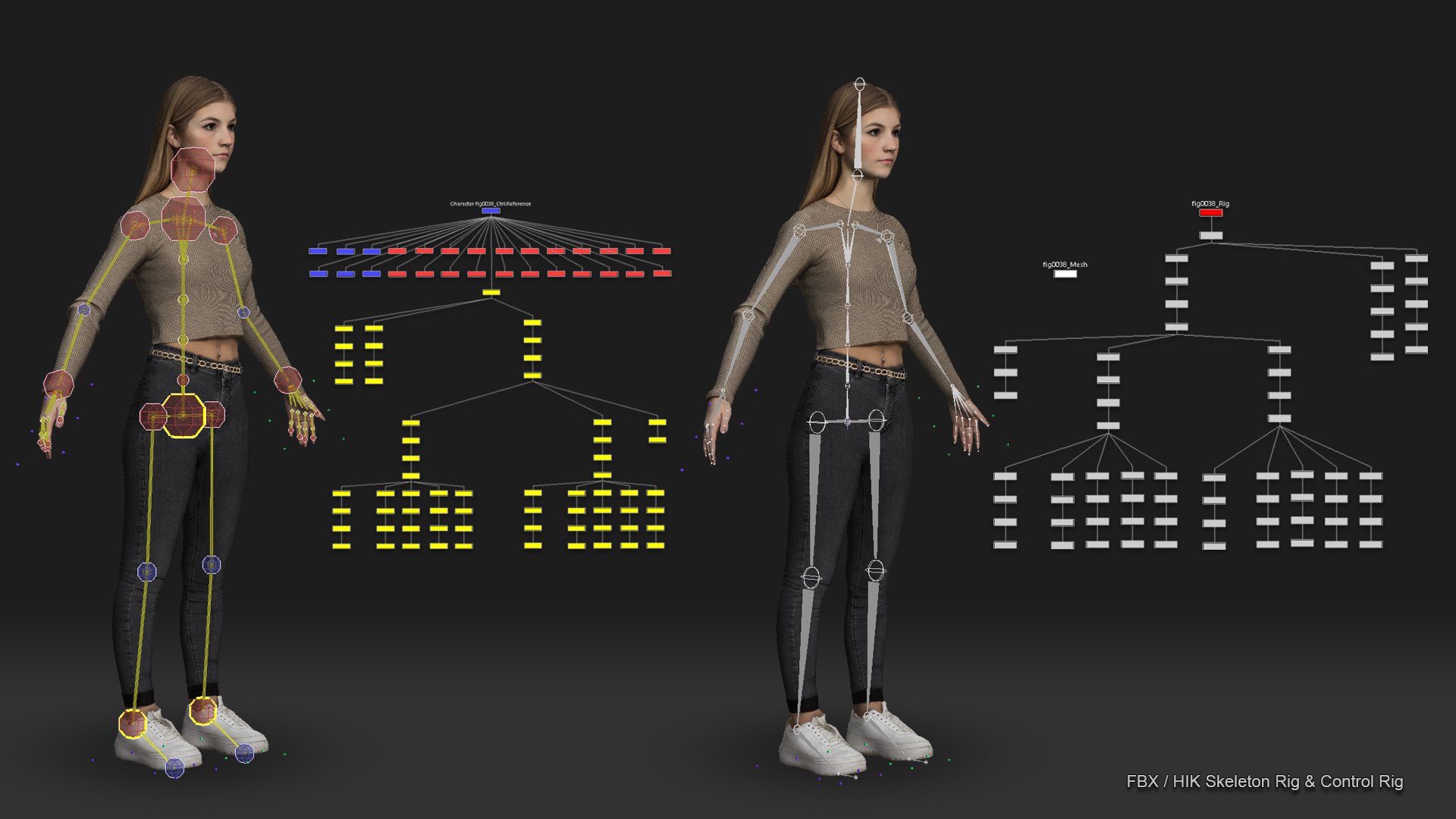 3D Rigged Woman Character - 3D Scanned Figure 0119 - TurboSquid 2410090