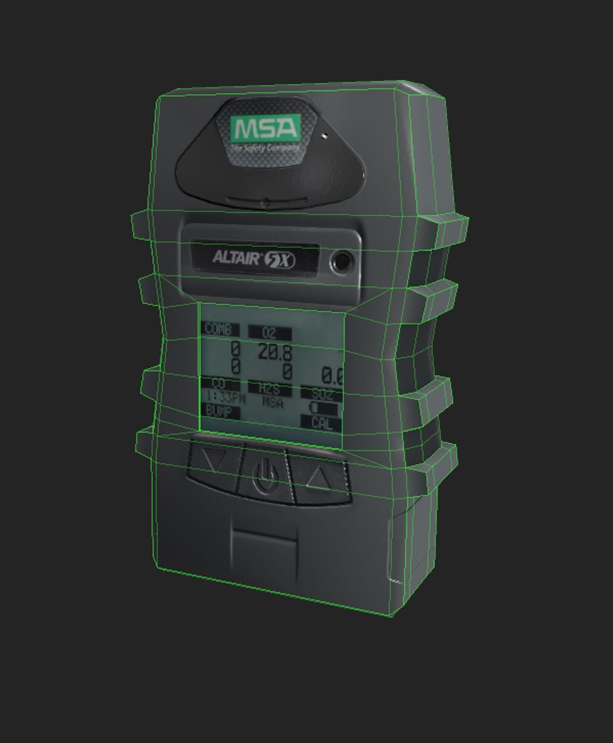 3D model gas gasdetector - TurboSquid 1351627