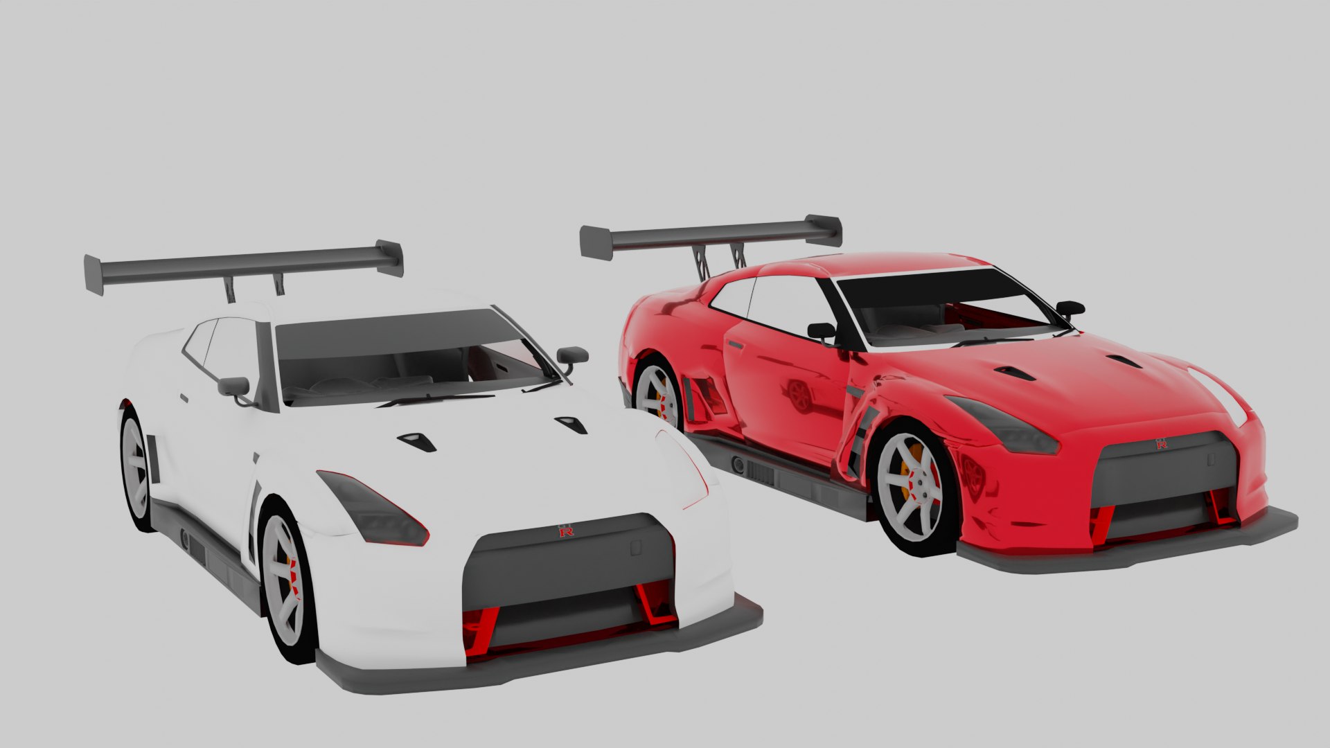 3D Nissan GTR - TurboSquid 1833679