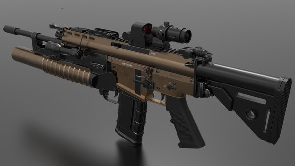 MK2 グレネードランチャー FPS - TPS3Dモデル - TurboSquid 2404012