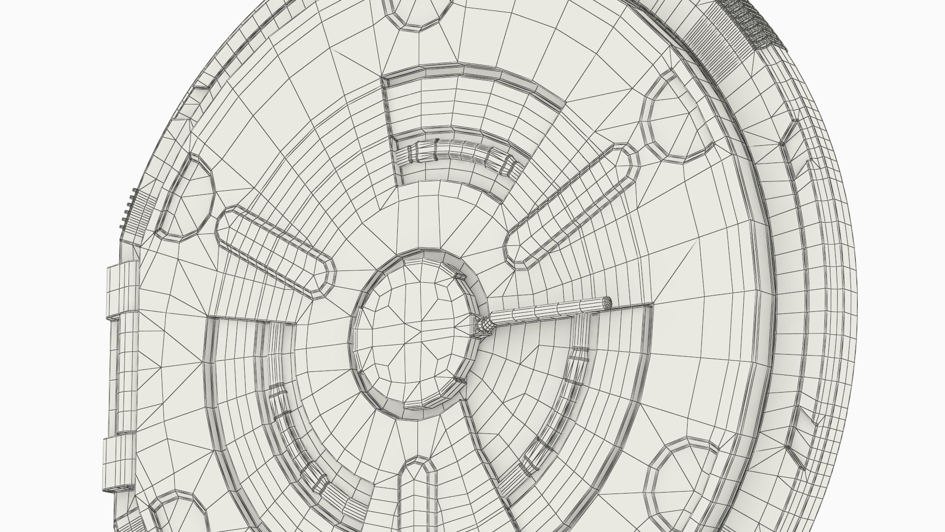 3D Sci-Fi Access Hatch Covers With Numbers And Arrows Gray - TurboSquid ...