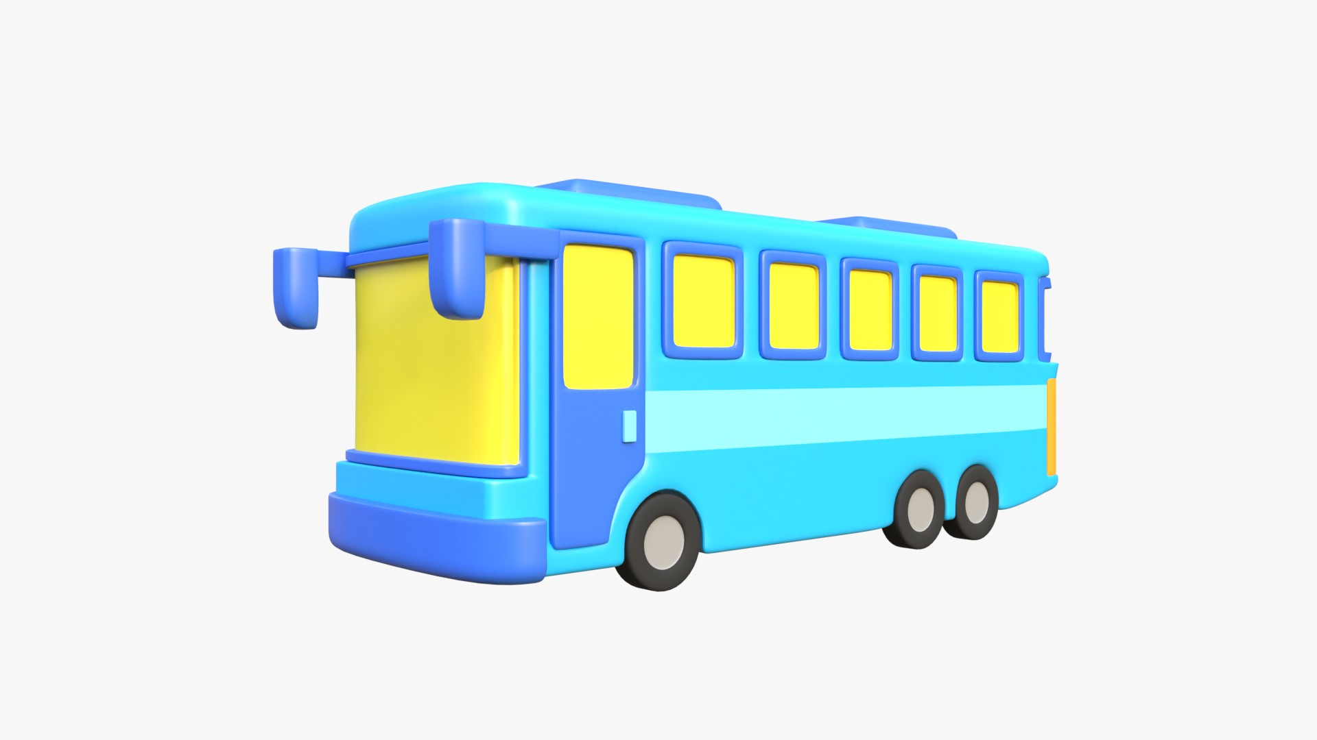 3D Bus 3D Illustration Model - TurboSquid 2244525
