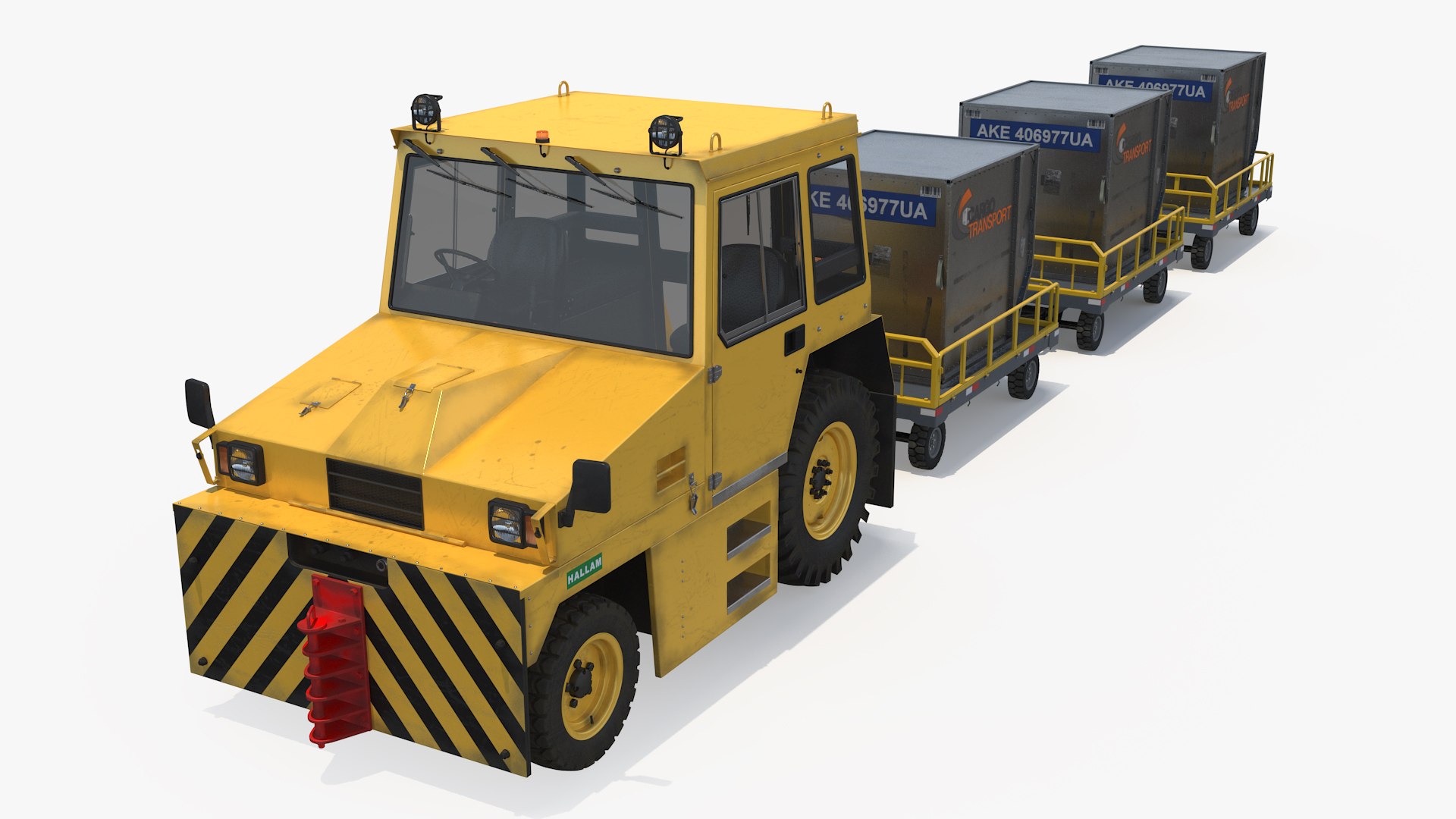 max push tractor hallam he50