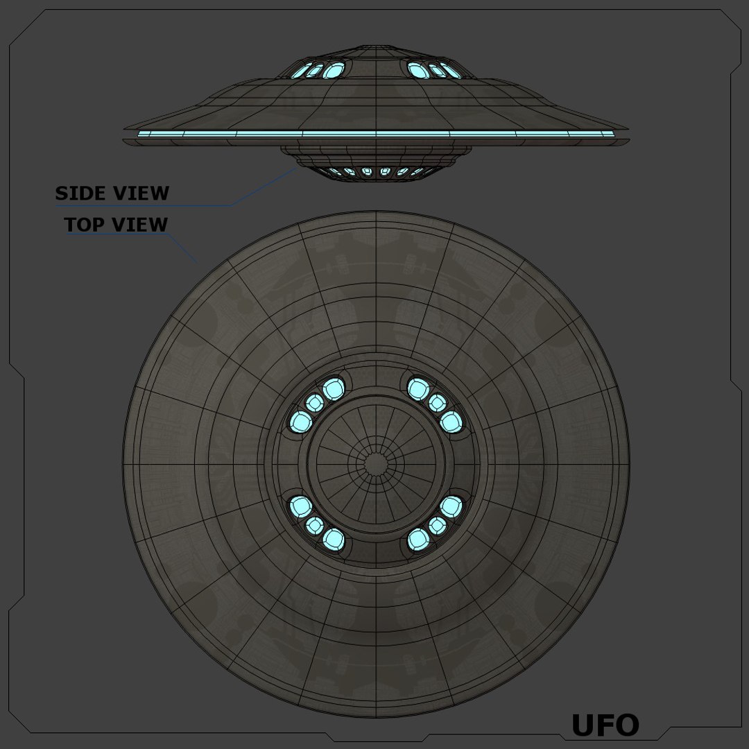 3d Model Ufo