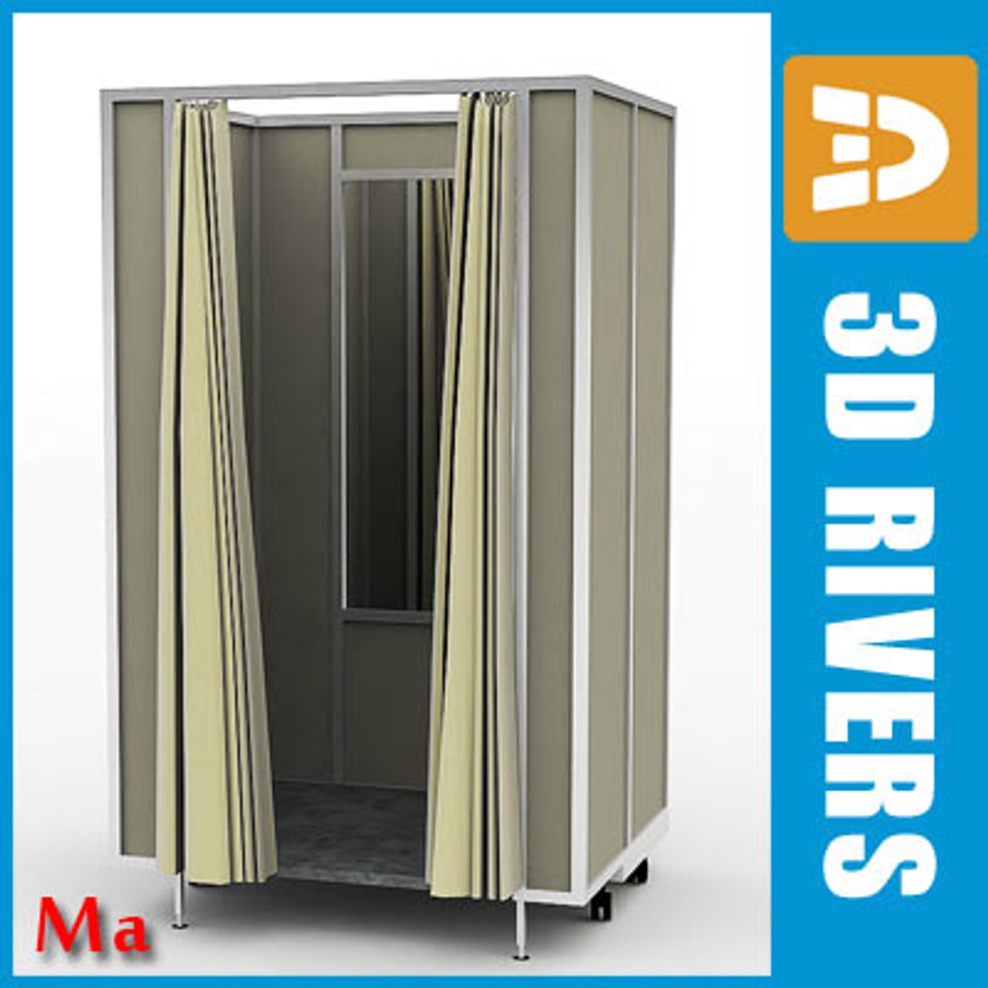 Fitting Room V1 3d Model