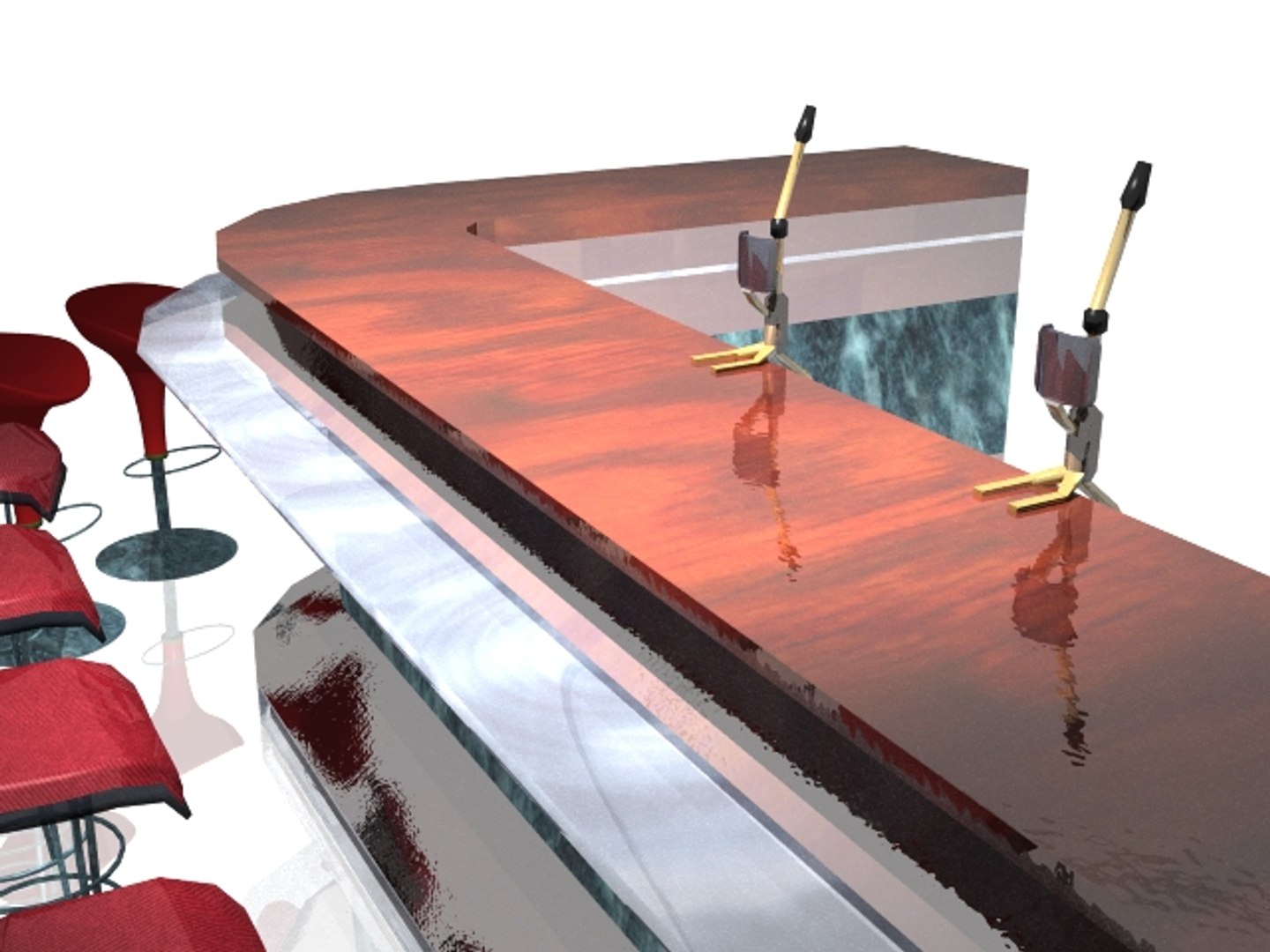 3d Model Lounge Bar
