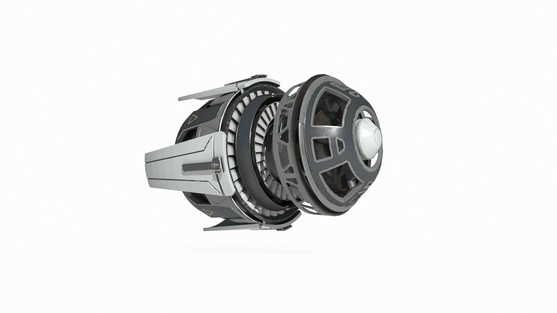 科幻星引擎3D模型 - TurboSquid 2199944