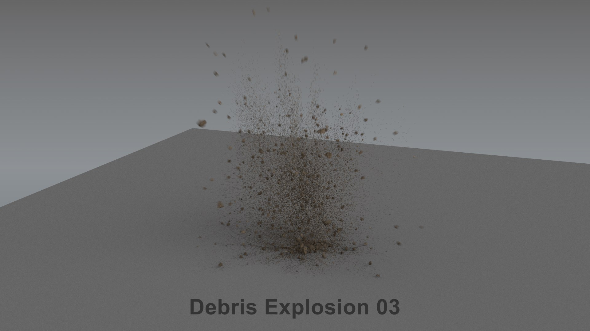 3D Debris Explosions PACK 1 Model - TurboSquid 1822277