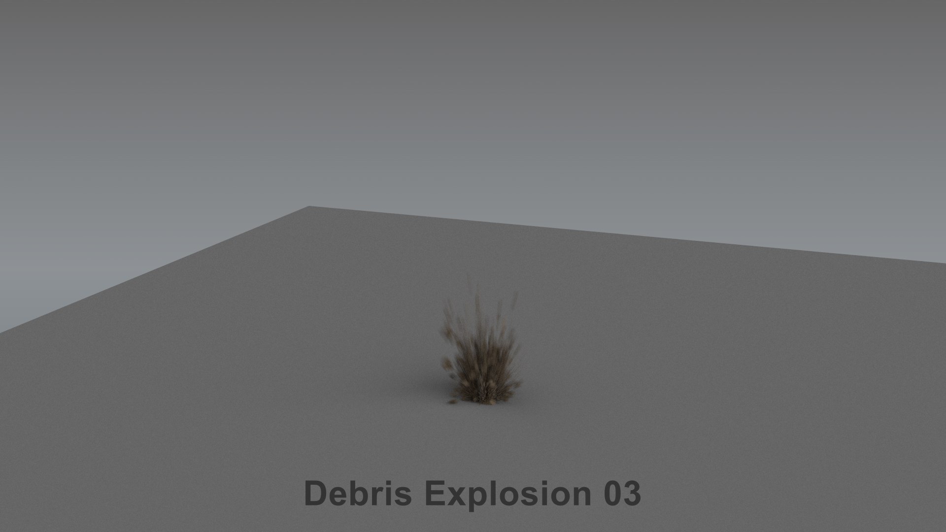 3D Debris Explosions PACK 1 model - TurboSquid 1822277