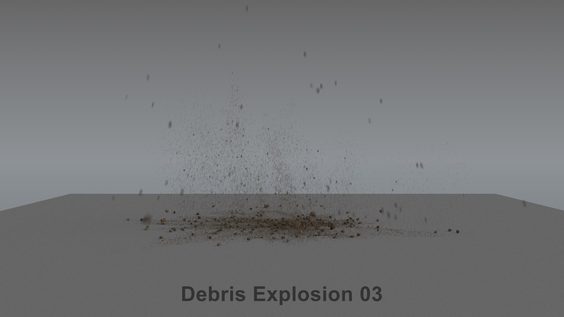 3D Debris Explosions PACK 1 Model - TurboSquid 1822277