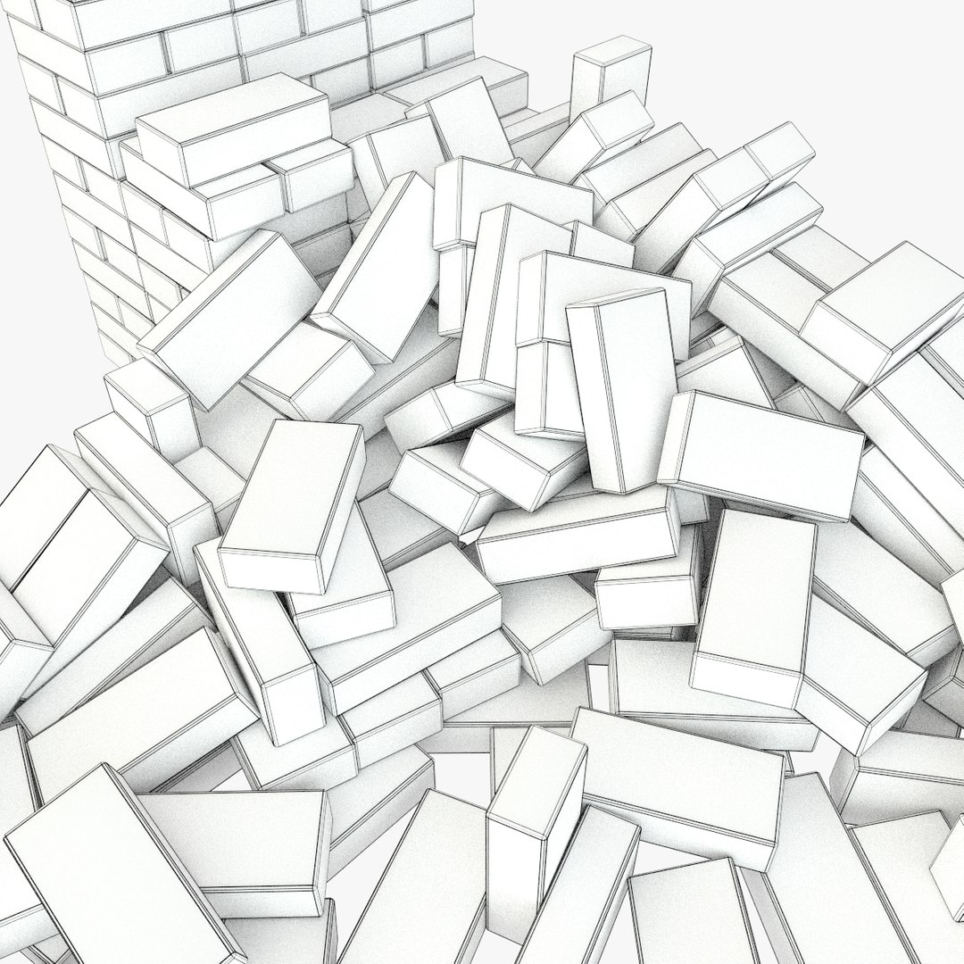 3d Model Bricks Pack