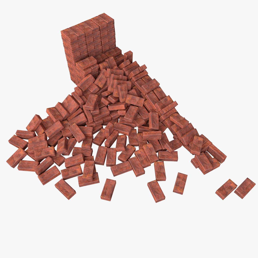 3d Model Bricks Pack